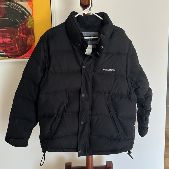 SESSIONS | Jackets & Coats | Vintage Y2k Retro Sessions Puffer Jacket ...